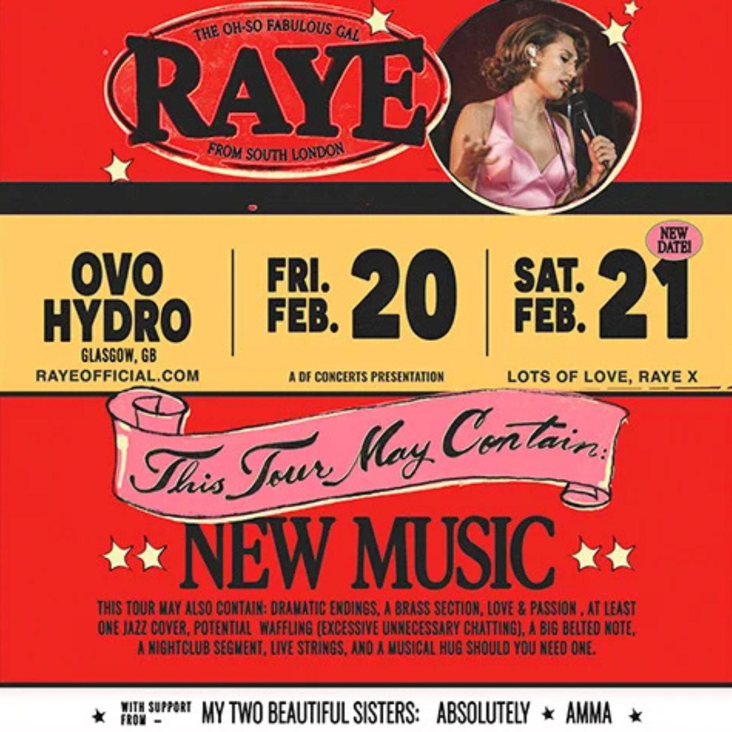 Raye | The Address Glasgow